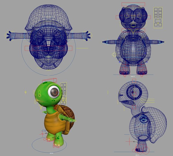 modelo 3d Tortuga - TurboSquid 1656263