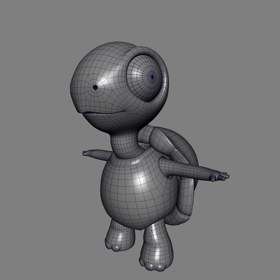 3D Model Turtle Rigged - TurboSquid 1656263