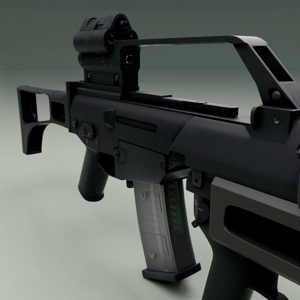 realistic grenade launcher 3d lwo