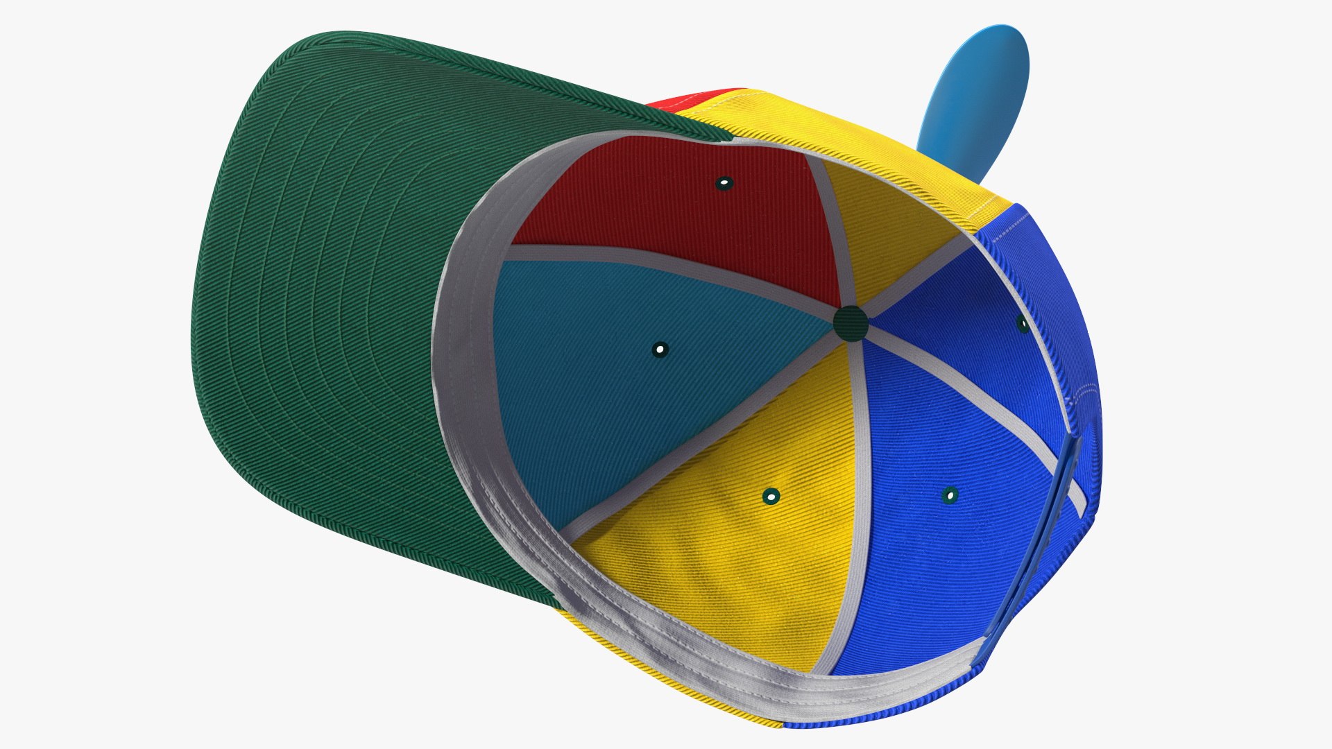 Multi Colored Propeller Cap model - TurboSquid 1784326