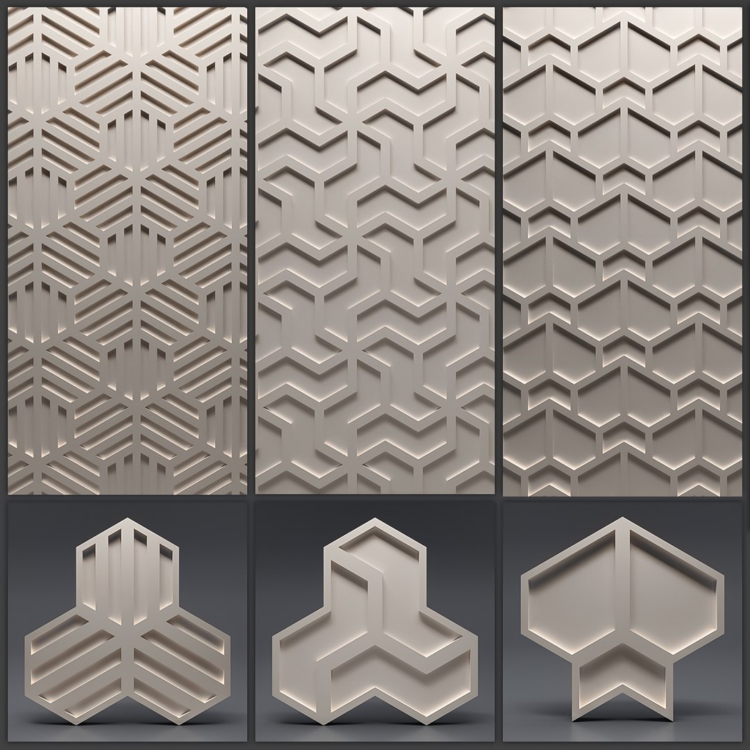 Gypsum Panels 3D Model - TurboSquid 1534845