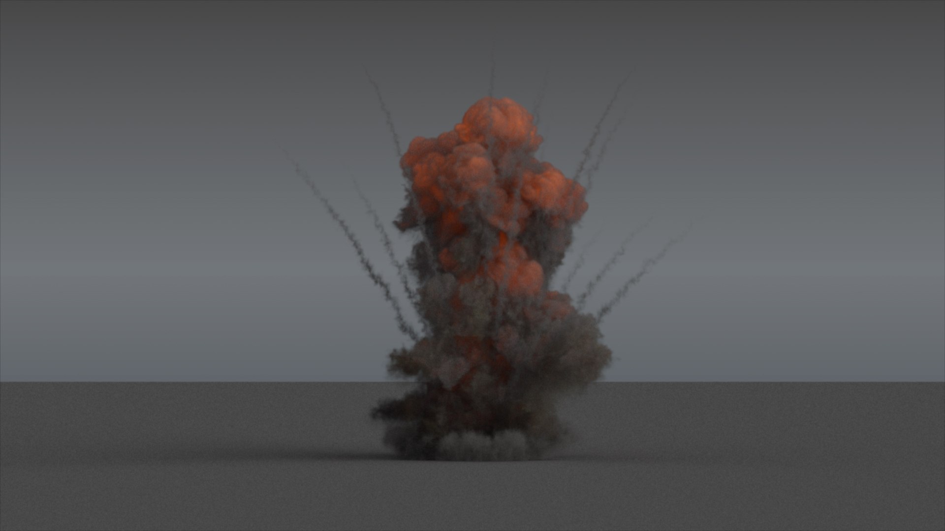 Ground Explosion Trails 04 - Vdb 3D Model - TurboSquid 2228249