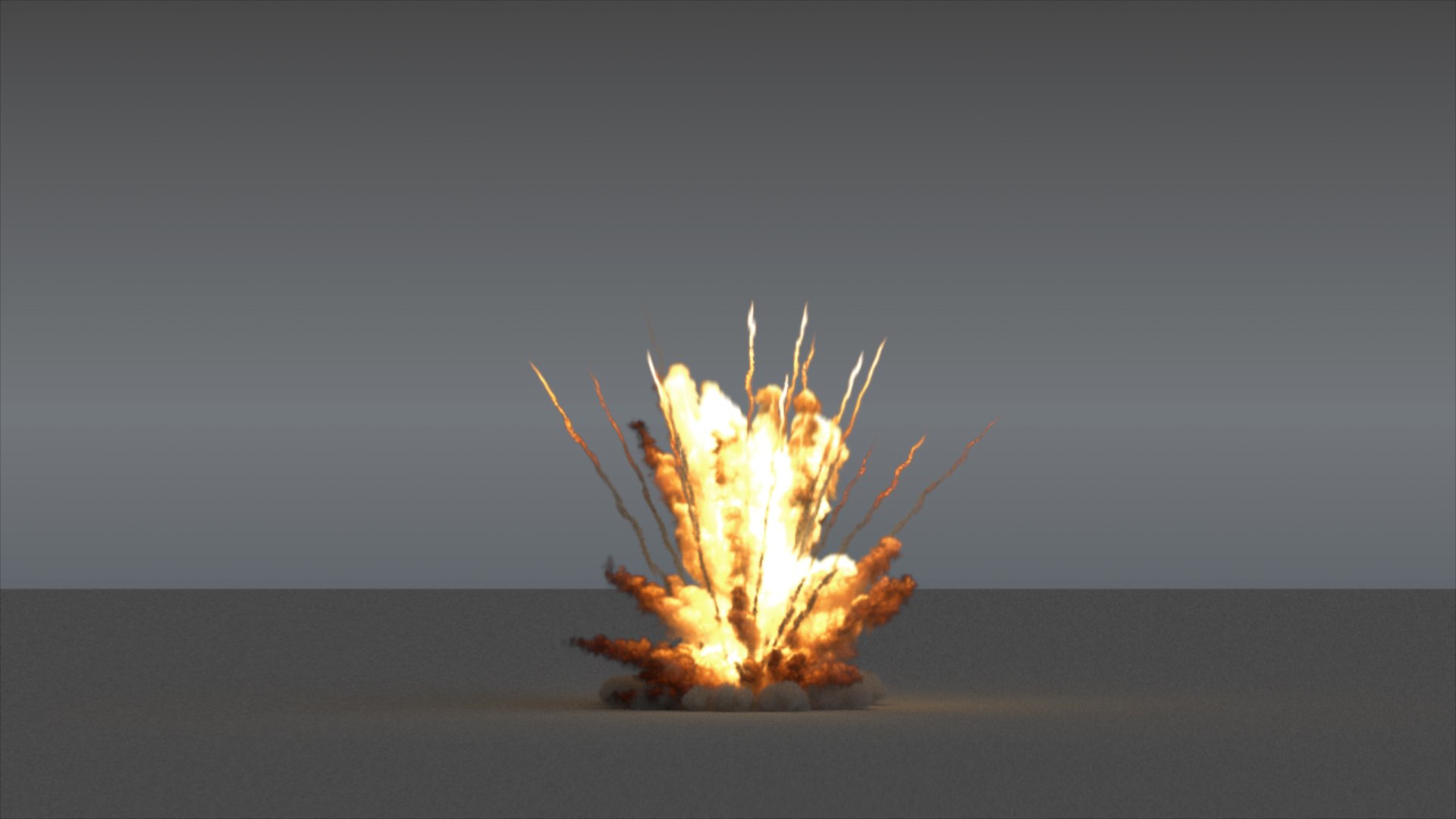 Ground Explosion Trails 04 - Vdb 3D Model - TurboSquid 2228249