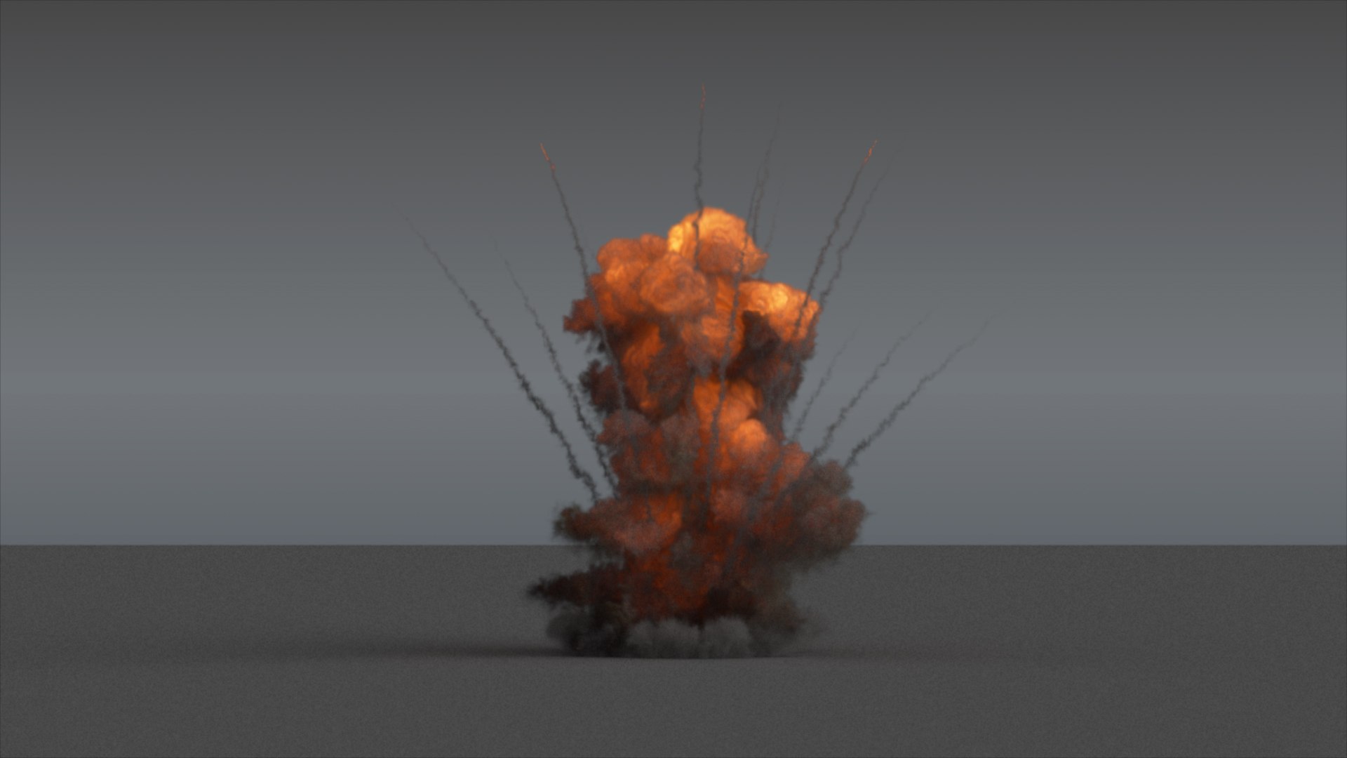 Ground Explosion Trails 04 - Vdb 3D Model - TurboSquid 2228249