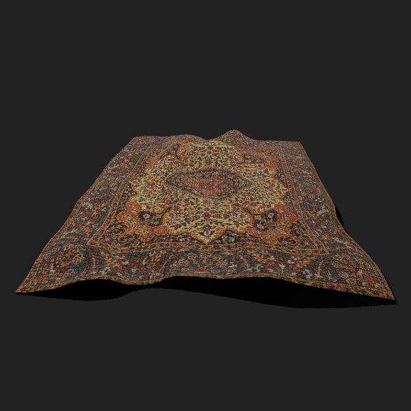 Flower design tapestry 3D model - TurboSquid 1690509