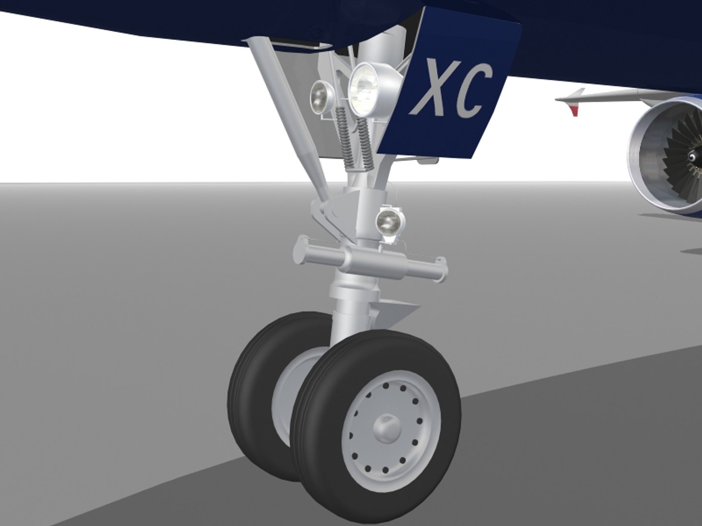 3d Model Of Airbus A321 British Airways