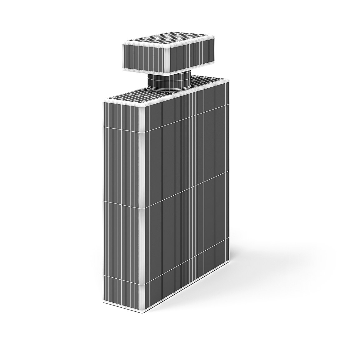 Perfume Black Rectangular 3D Model - TurboSquid 1514081