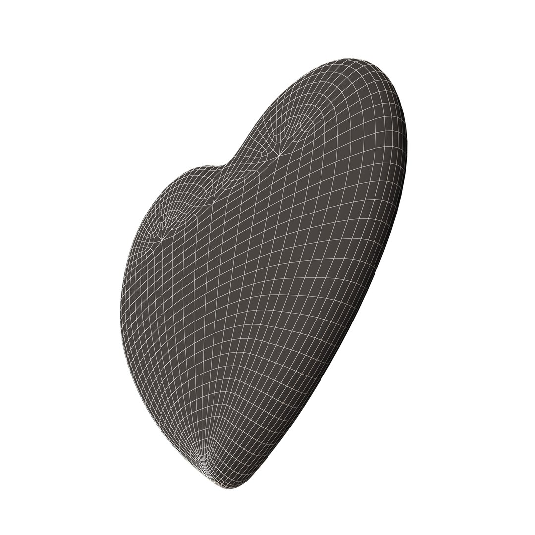 Red Heart Emoji 3D Model - TurboSquid 2029209
