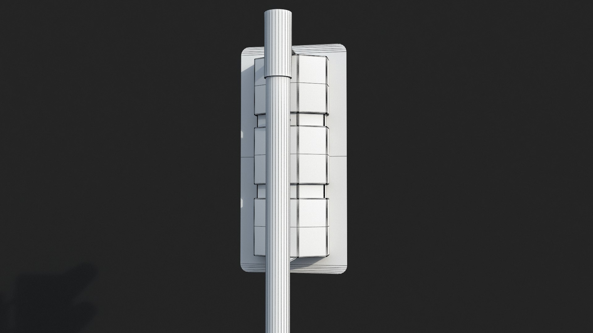 3D Traffic Signal Yellow HD - TurboSquid 2017496