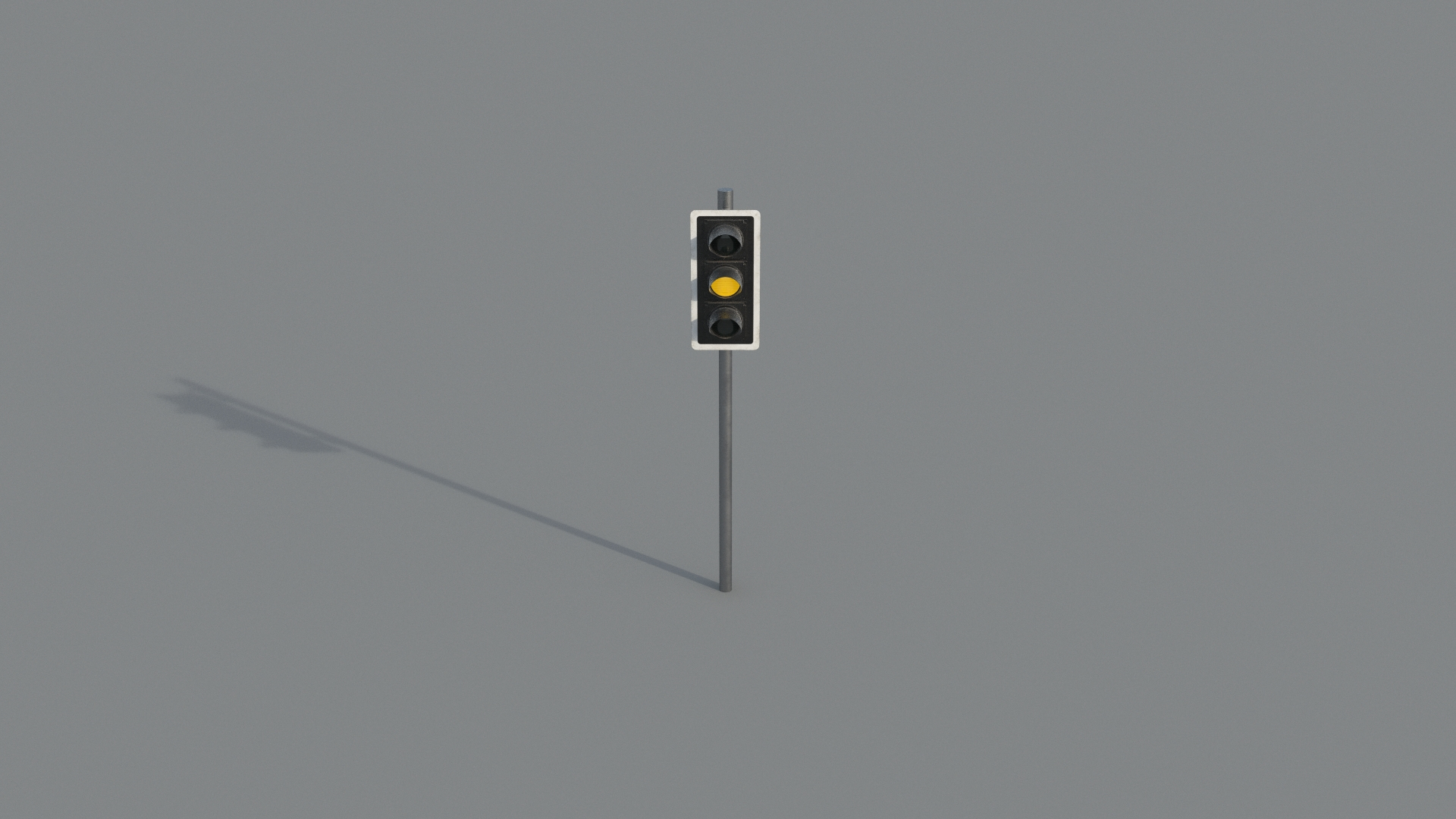 3D Traffic Signal Yellow HD - TurboSquid 2017496