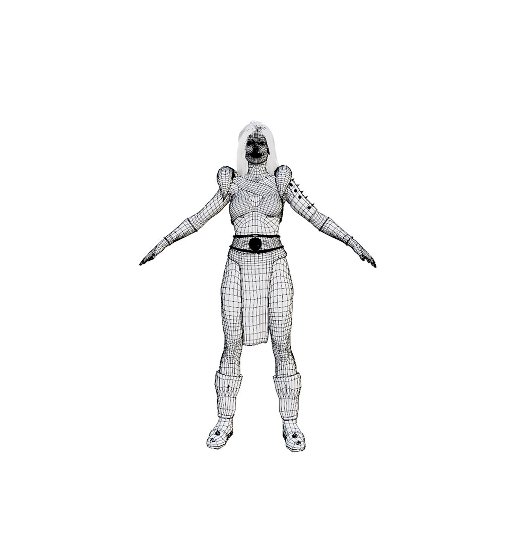 Female Primitive Human 3D Model - TurboSquid 2460709