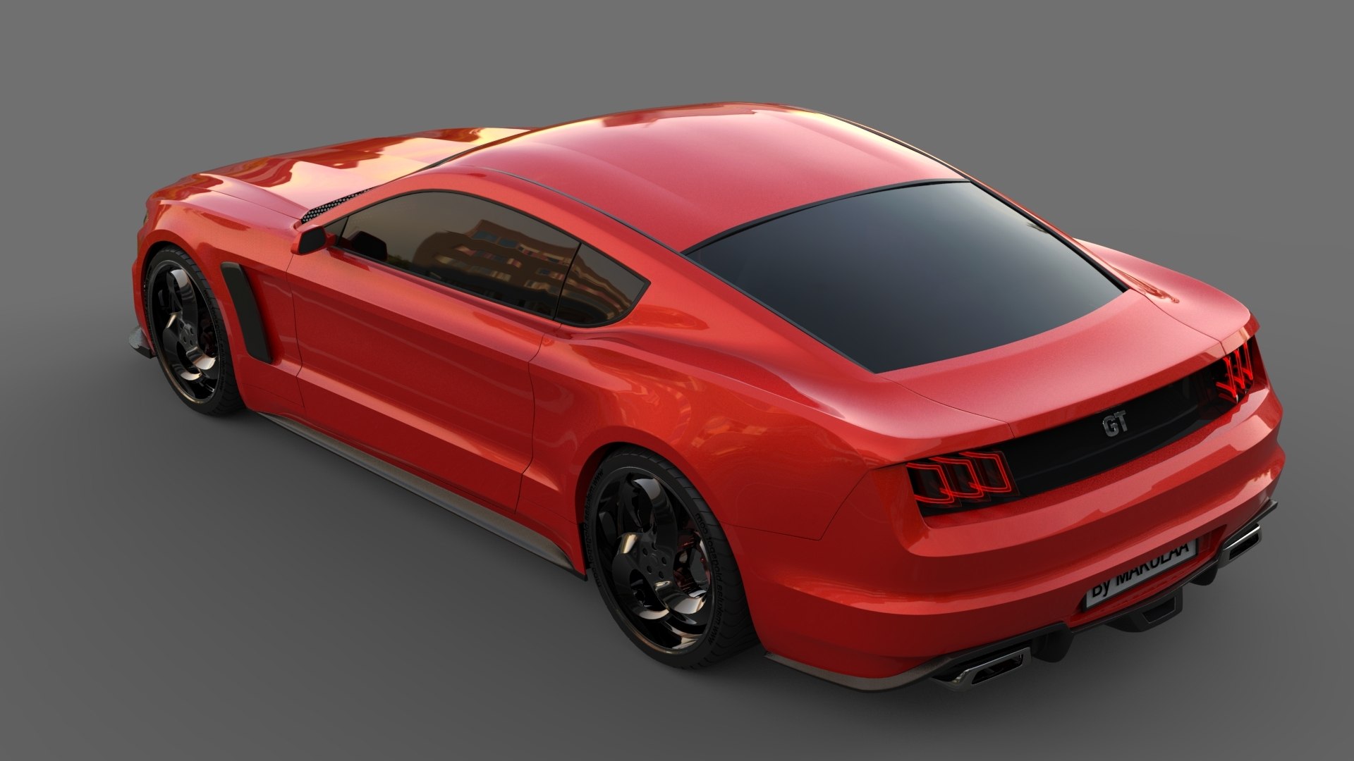 Concept Mustang Gt 3D Model - TurboSquid 1281883