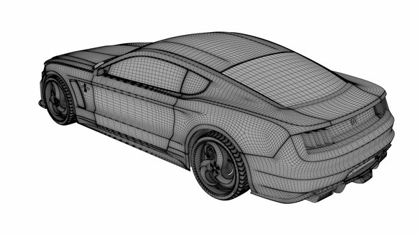 Concept mustang gt 3D model - TurboSquid 1281883