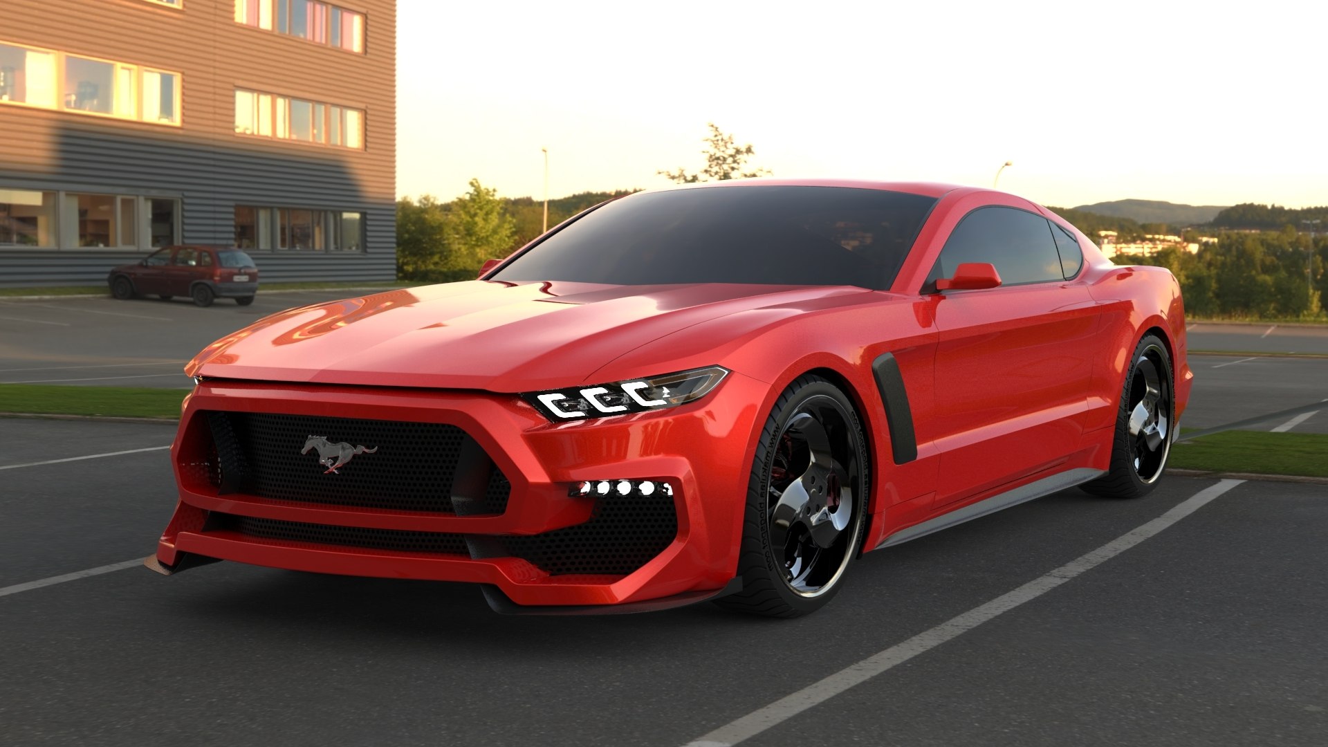 Concept Mustang Gt 3D Model - TurboSquid 1281883