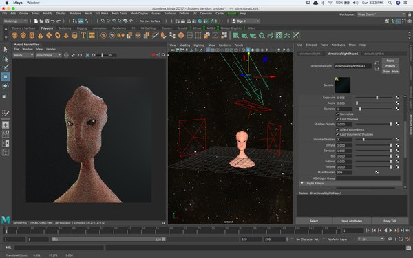 Sculpt alien head 3D model - TurboSquid 1219786