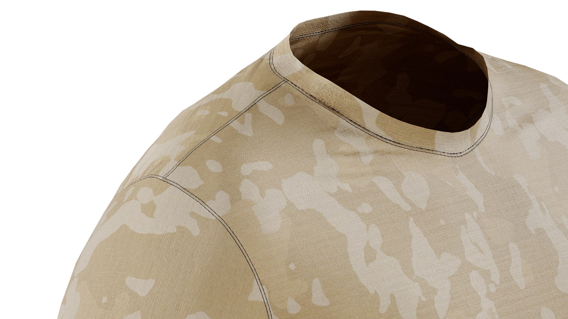 3D Mens Military T-Shir 001 - TurboSquid 2388340