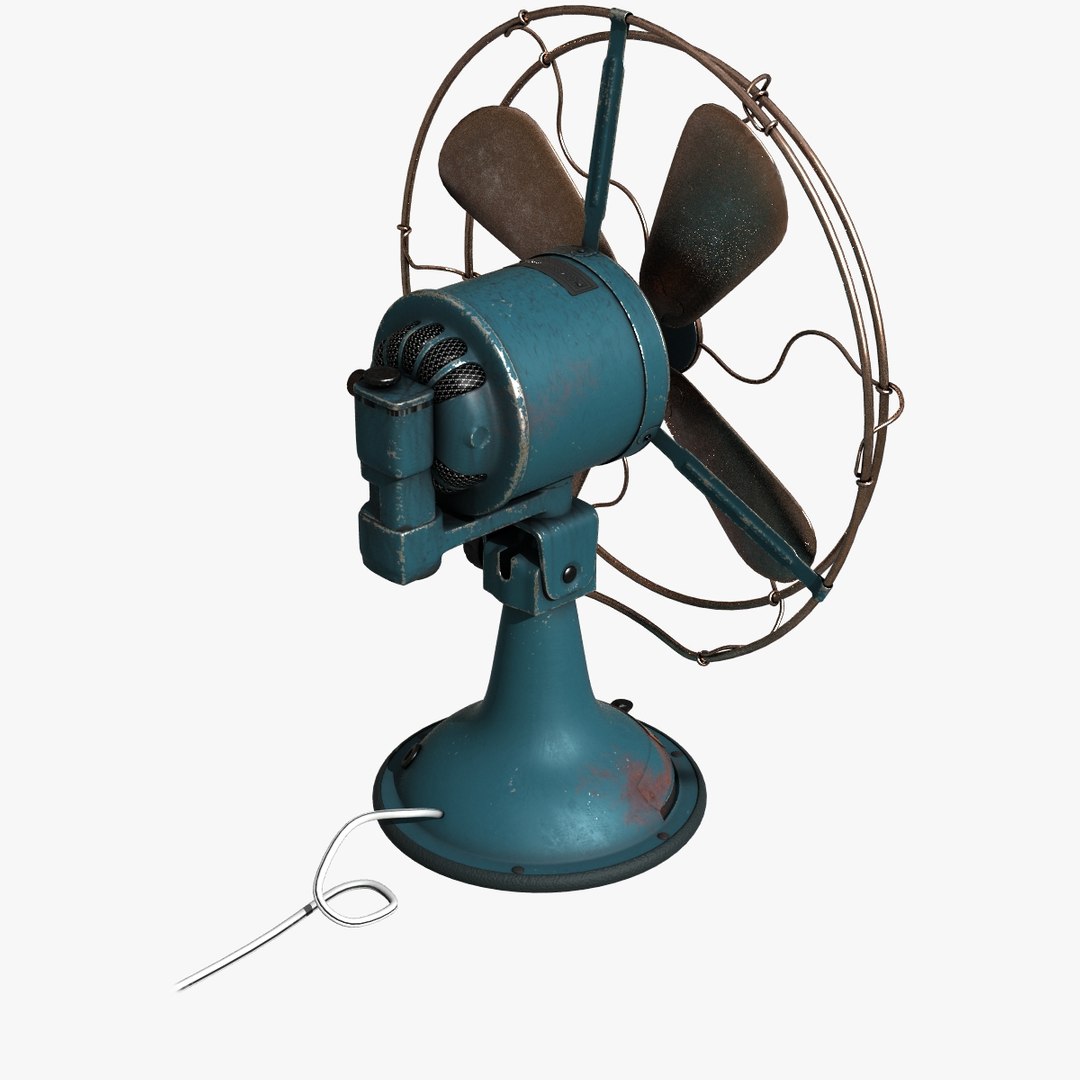 Old Fan 3D Model - TurboSquid 1407352