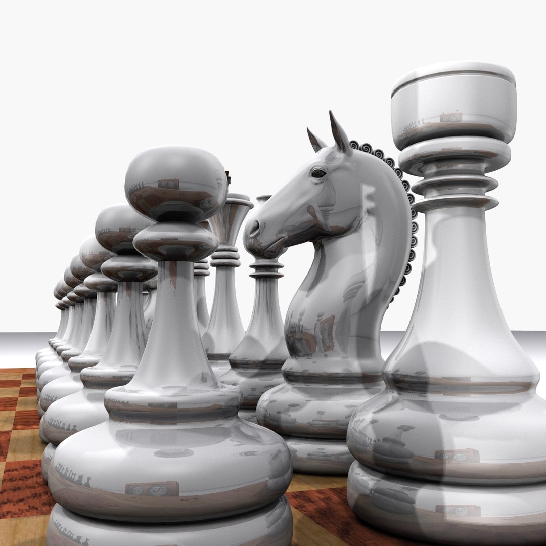 3ds Max Realistic Chess Set Ultimate