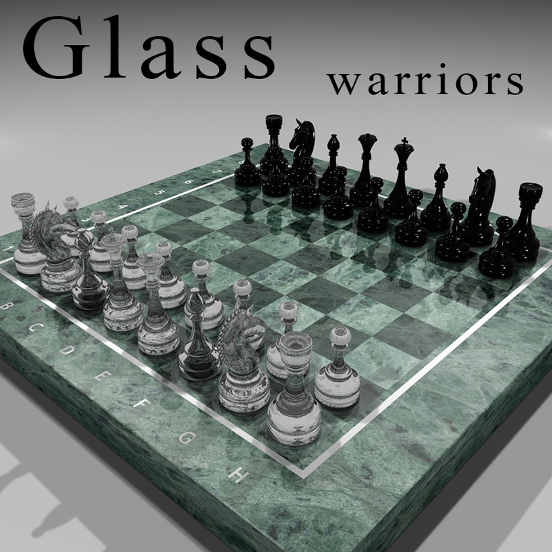 3ds Max Realistic Chess Set Ultimate