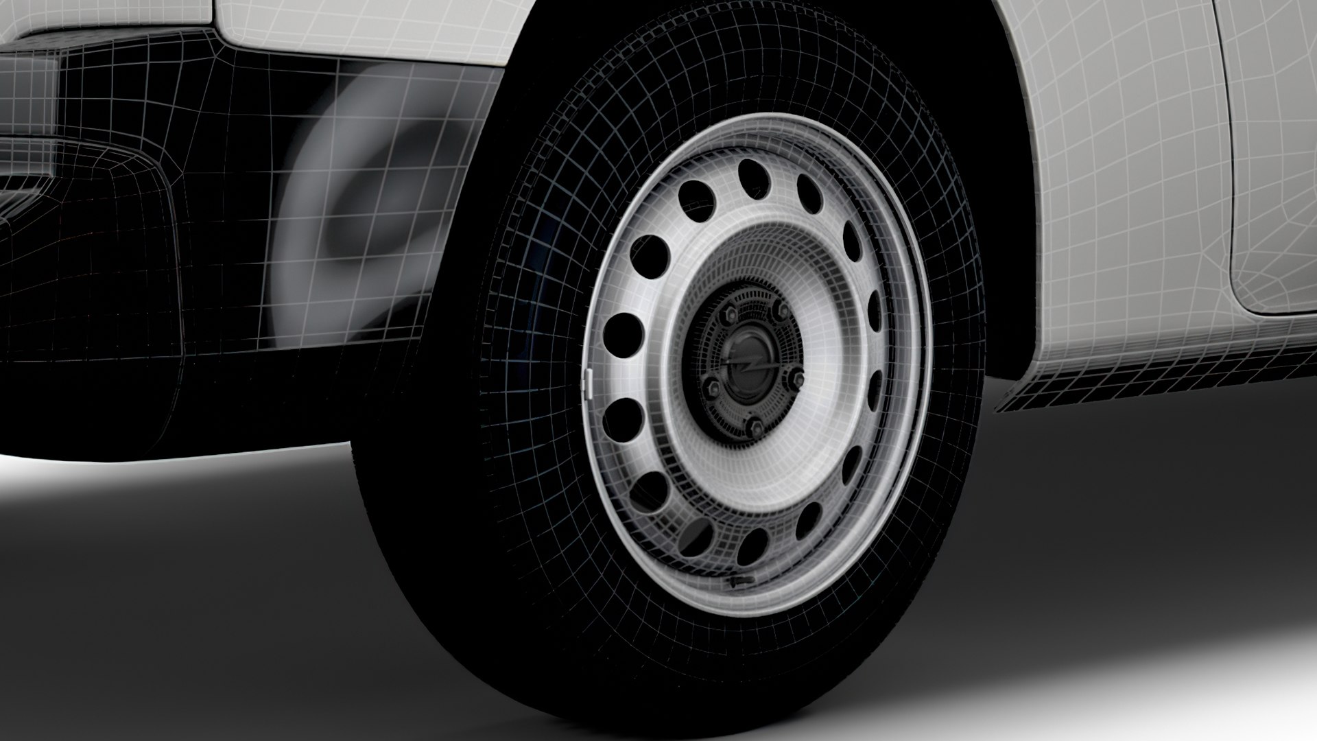 Opel Combo Edition Van 2021 Wheel 3D Model - TurboSquid 2012797