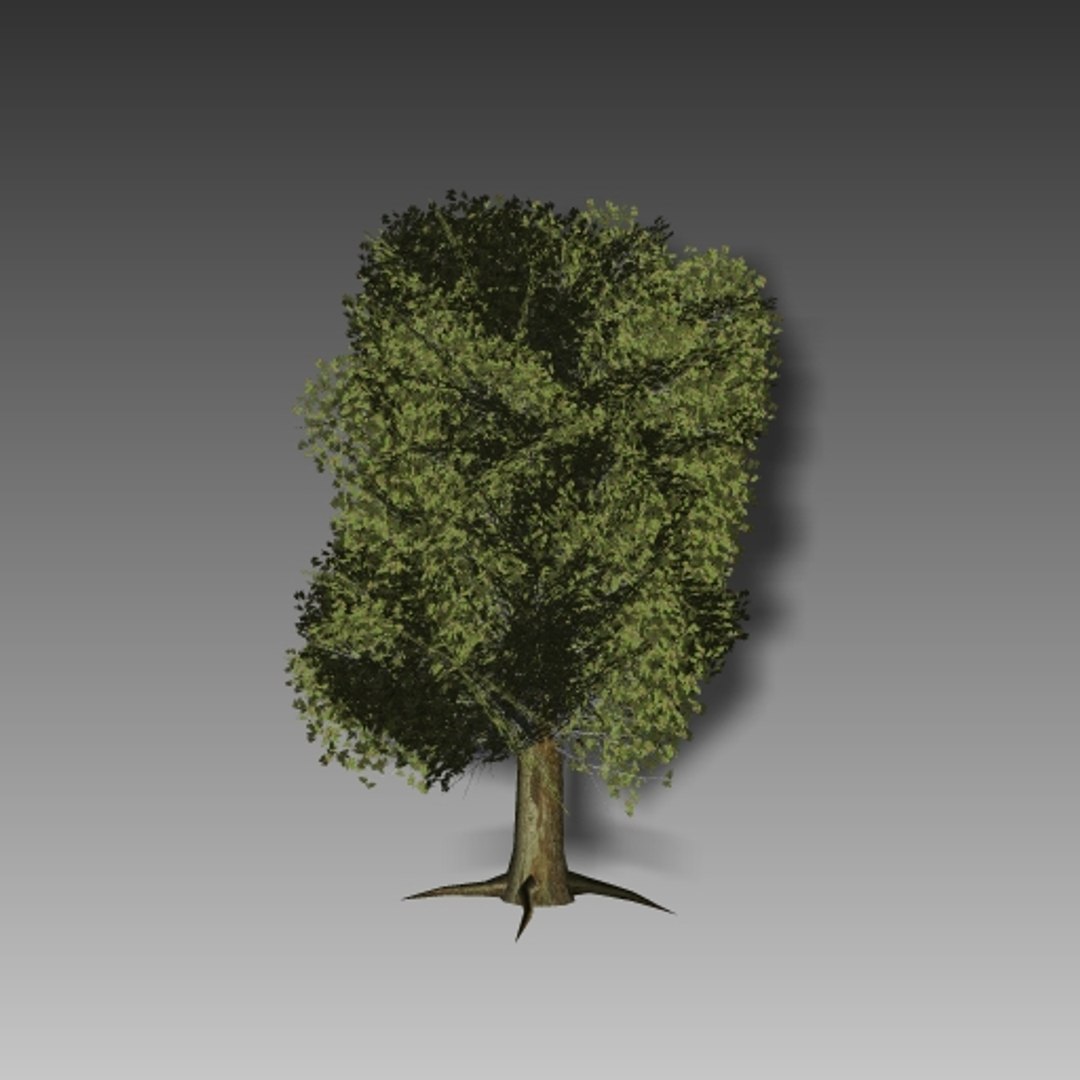 3d Trees Gaming Root Model