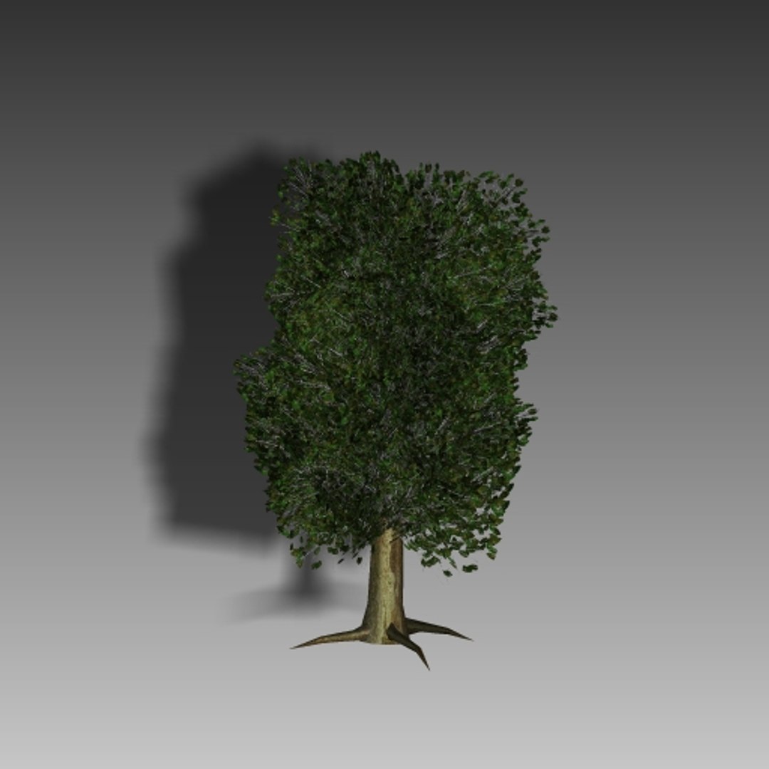 3d Trees Gaming Root Model