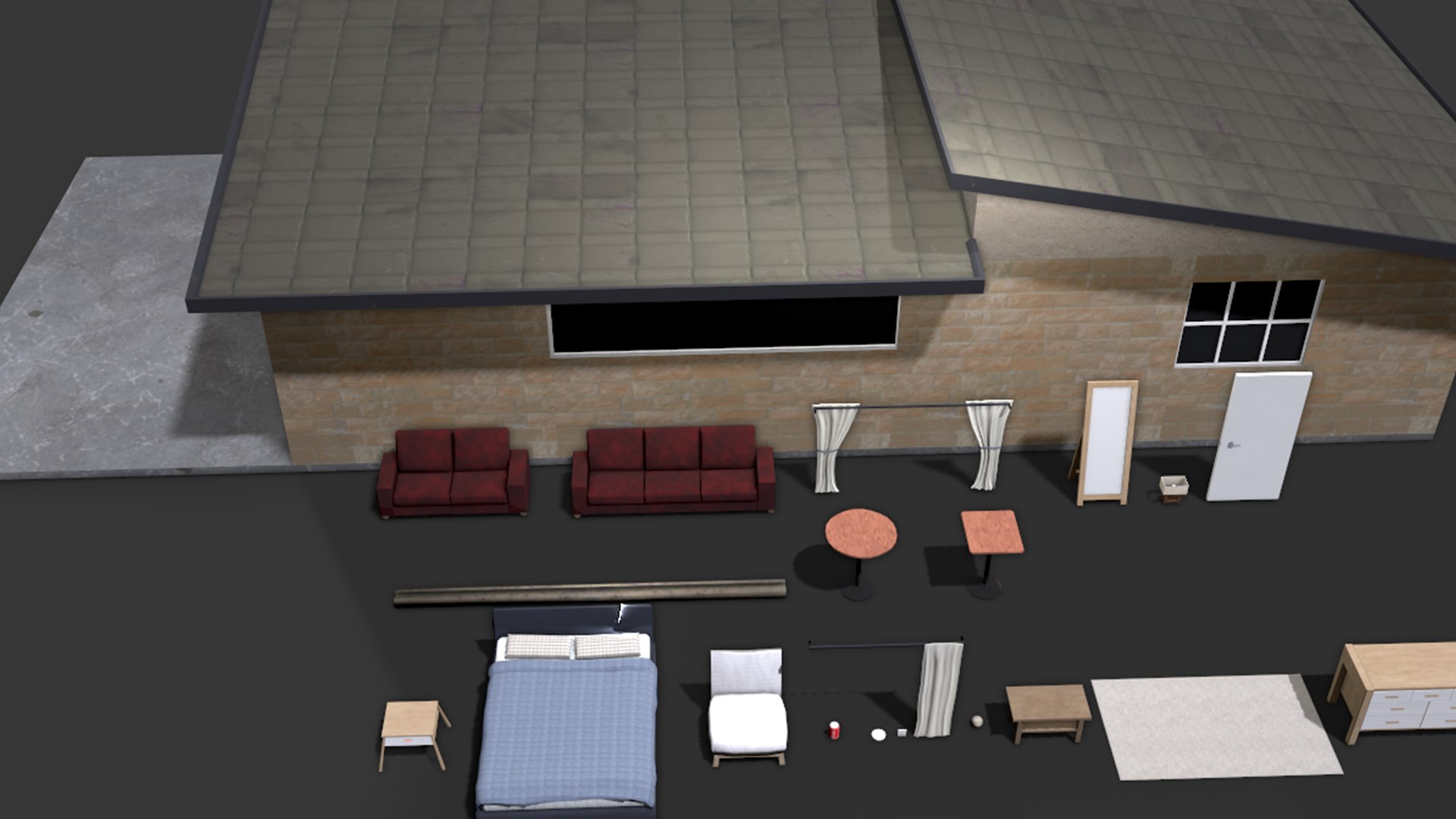 3D Luxury Interior Pack model - TurboSquid 1953140