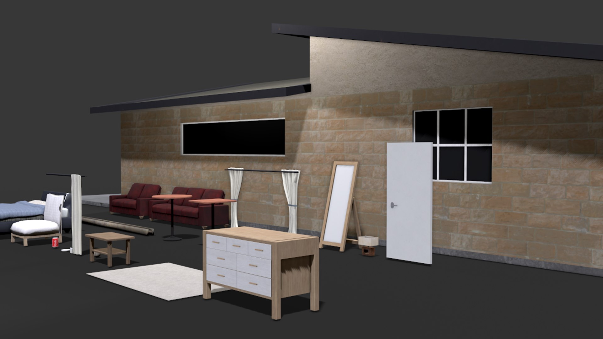 3D Luxury Interior Pack model - TurboSquid 1953140