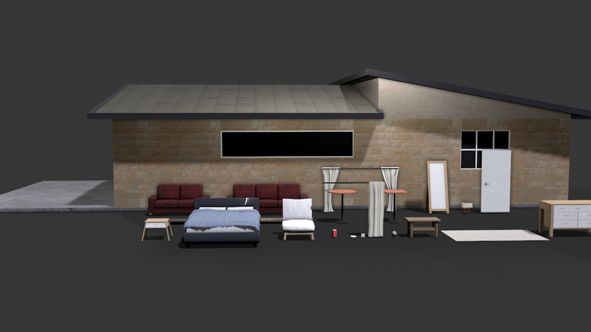 3D Luxury Interior Pack model - TurboSquid 1953140