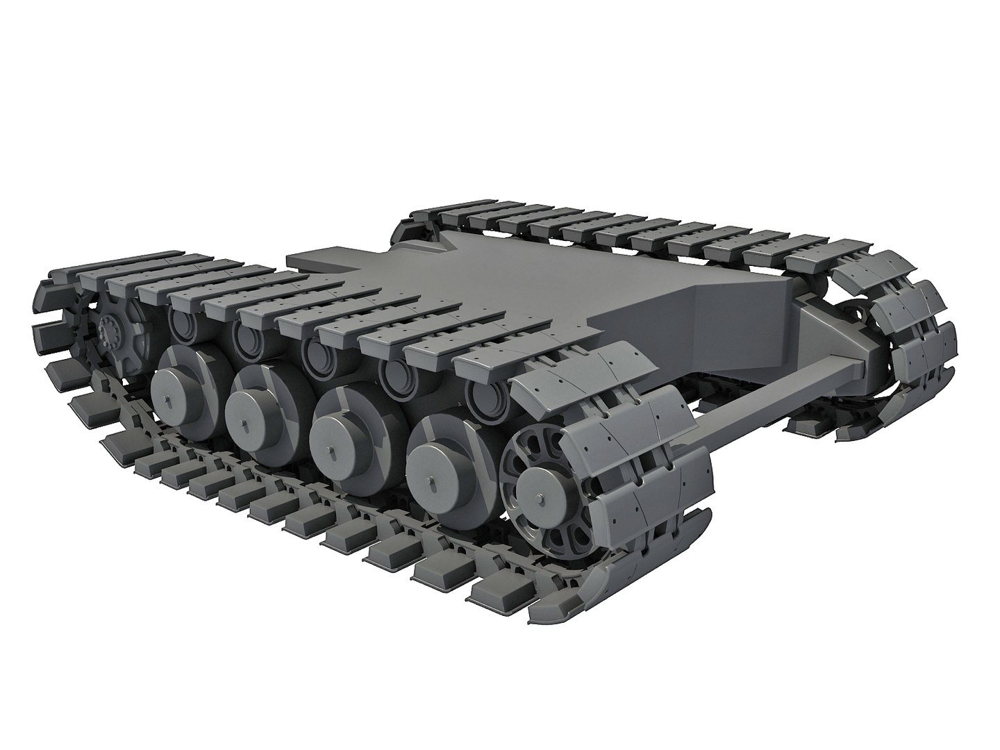 3D Tank Track Model - TurboSquid 1391058