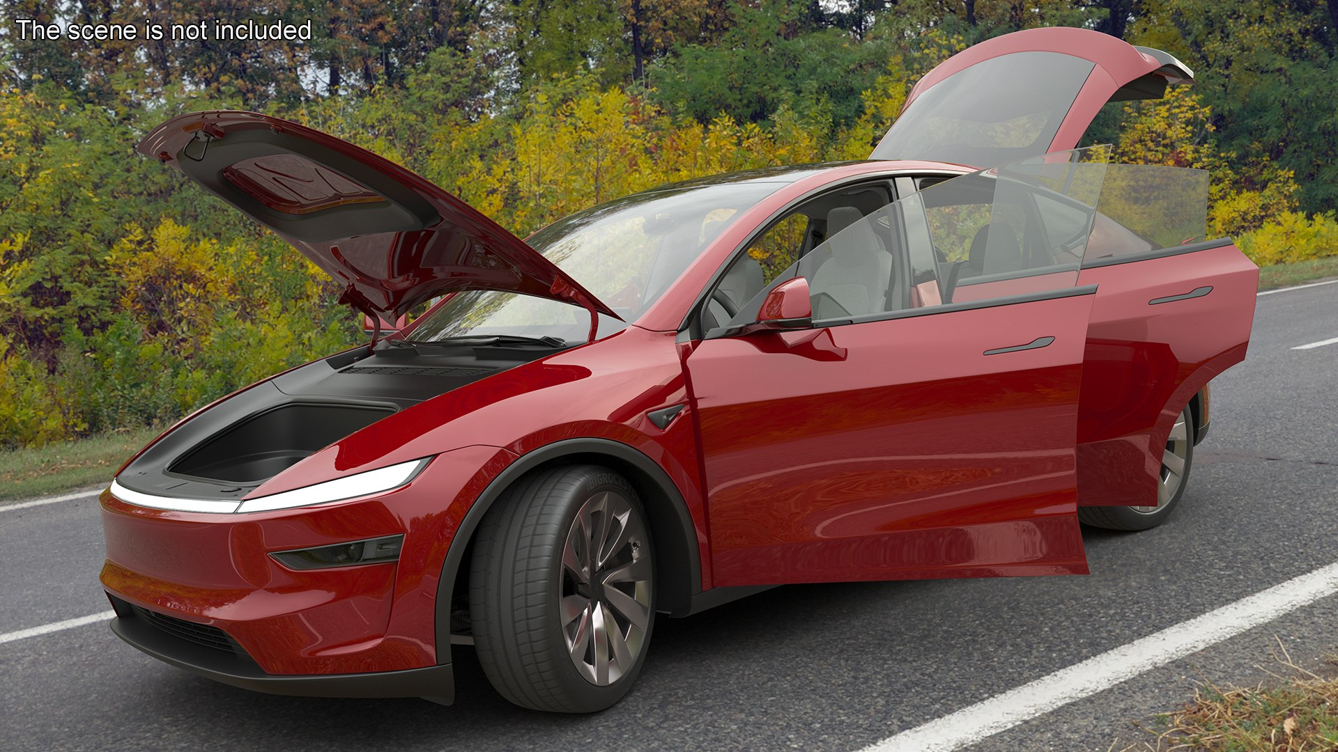 3D Model Rigged Tesla Cars Collection 7 - TurboSquid 2407591