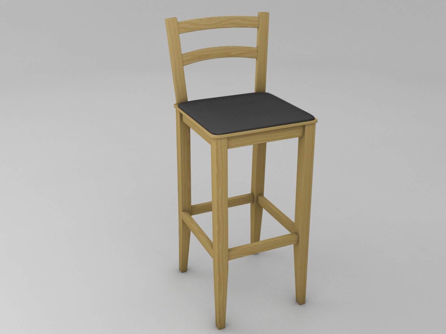 3d model bar stool
