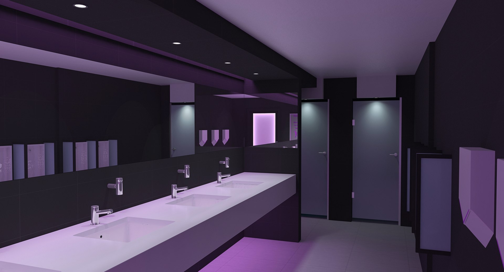 Stonette 6 Nightclub Interior Lighting 3D - TurboSquid 1395616