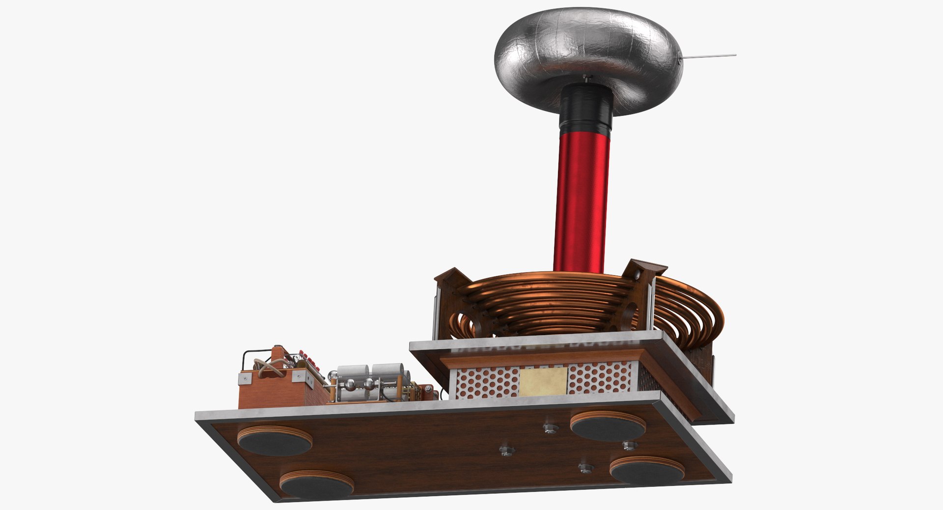 Tesla Coils 3D - TurboSquid 1348390