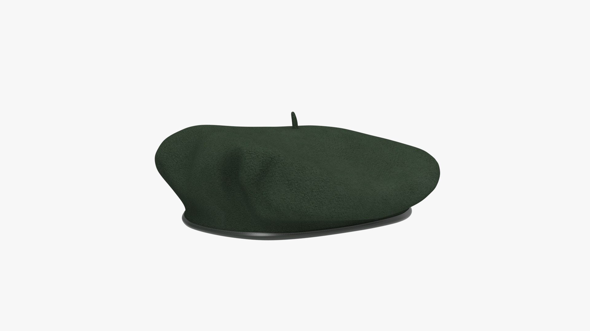 3D Beret Hat Model - TurboSquid 2186929