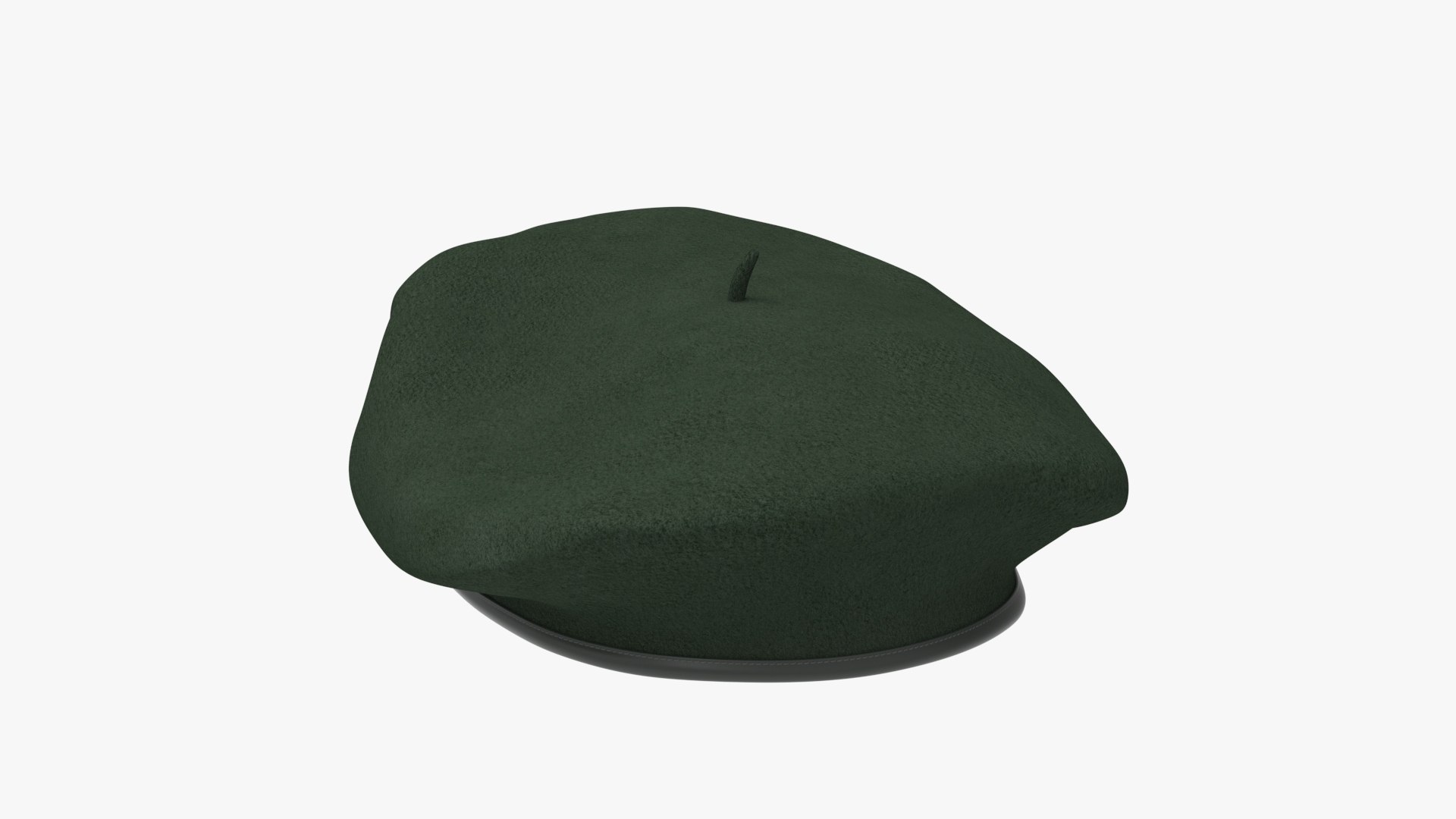 3D Beret Hat Model - TurboSquid 2186929