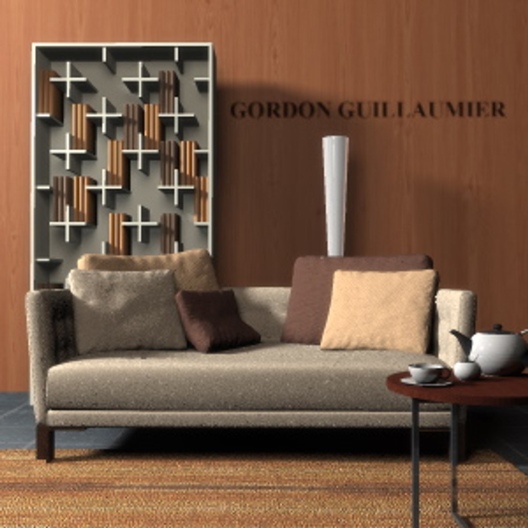 3d model gordon guillaumier small