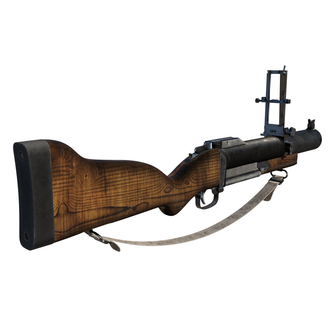3D M79 Grenade Launcher - TurboSquid 2023872