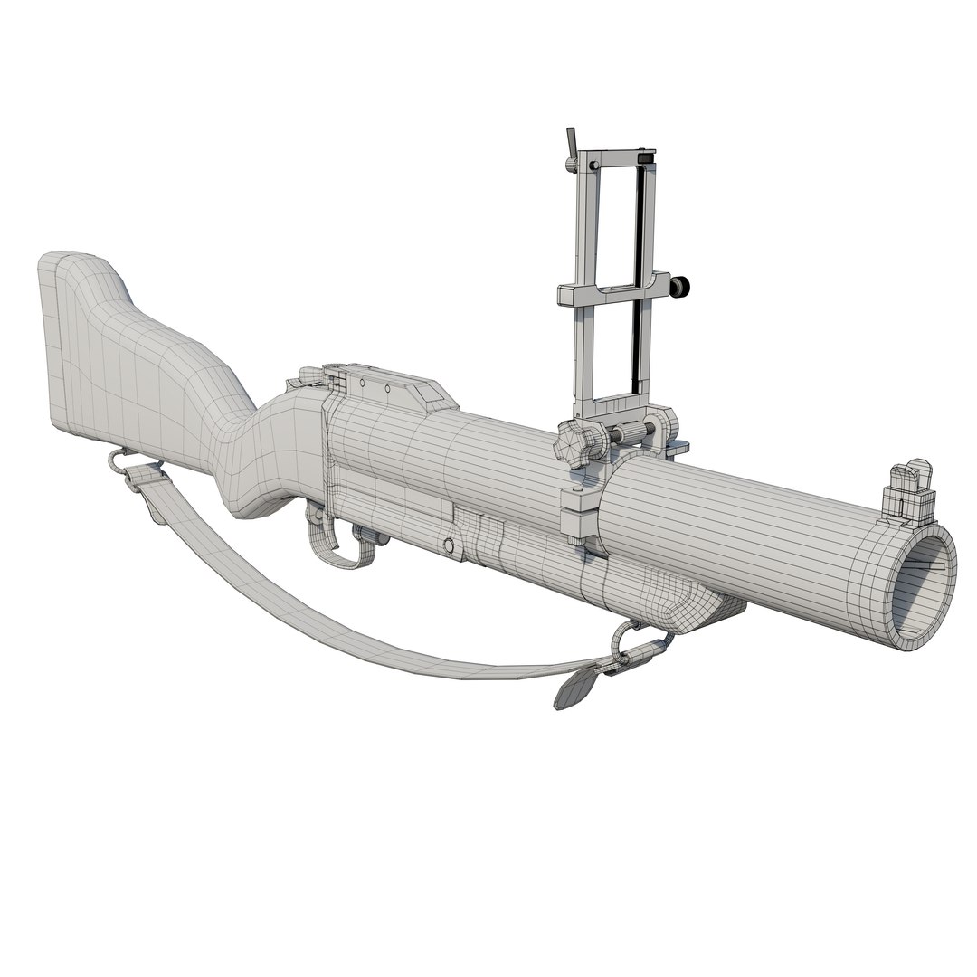 3D M79 Grenade Launcher - TurboSquid 2023872