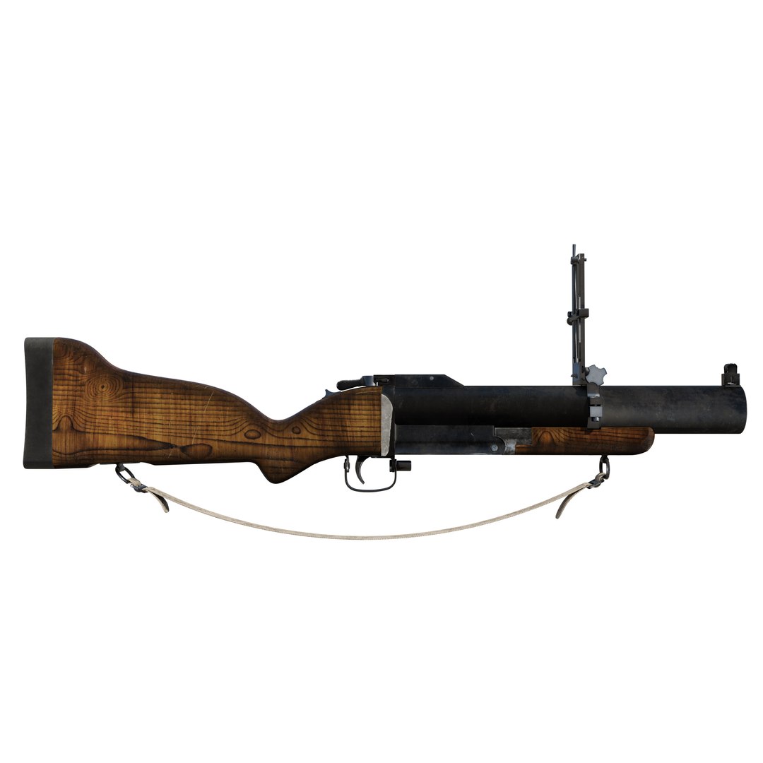 3D M79 Grenade Launcher - TurboSquid 2023872