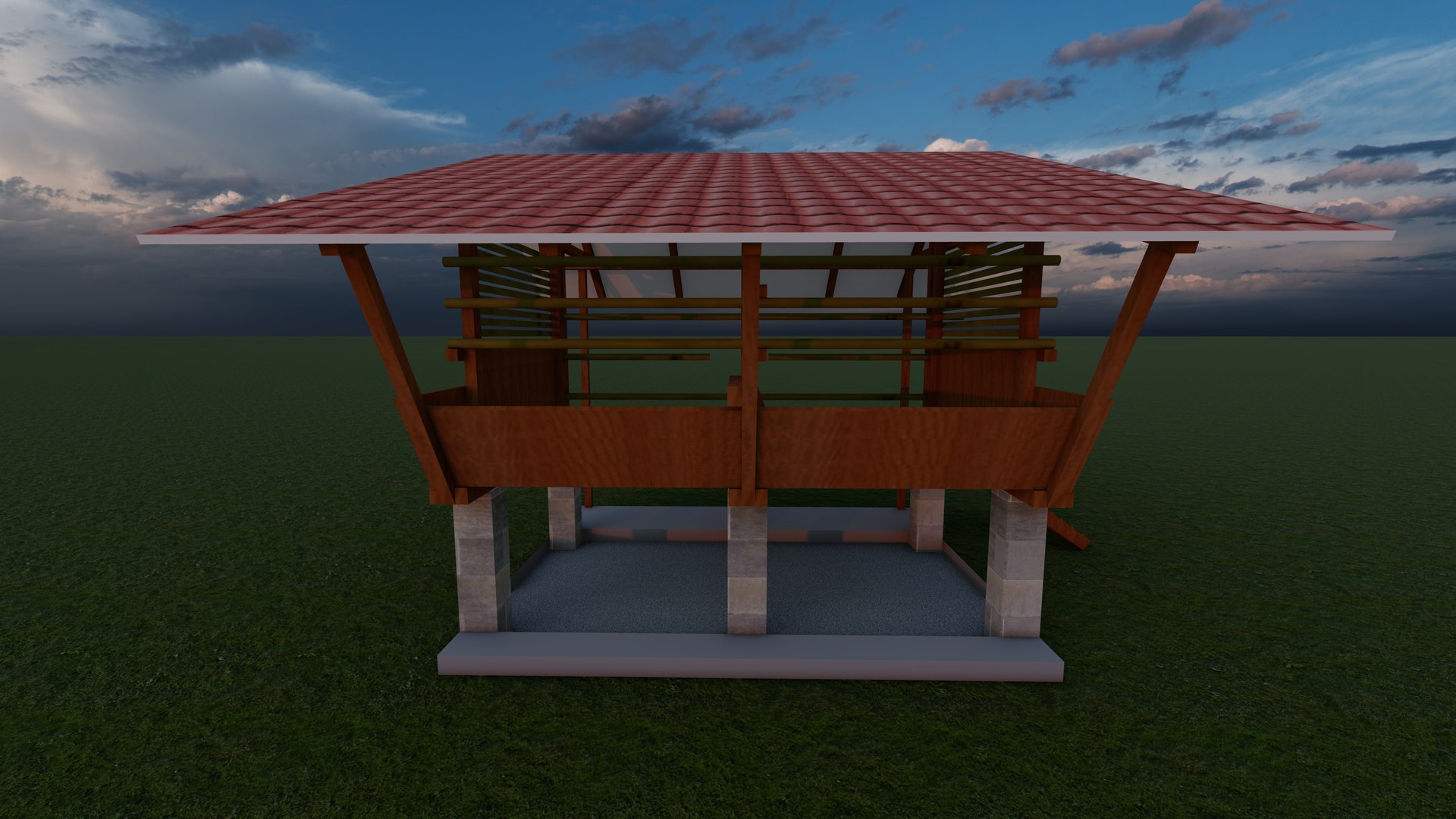 Goat Pen 3D Model - TurboSquid 2092118