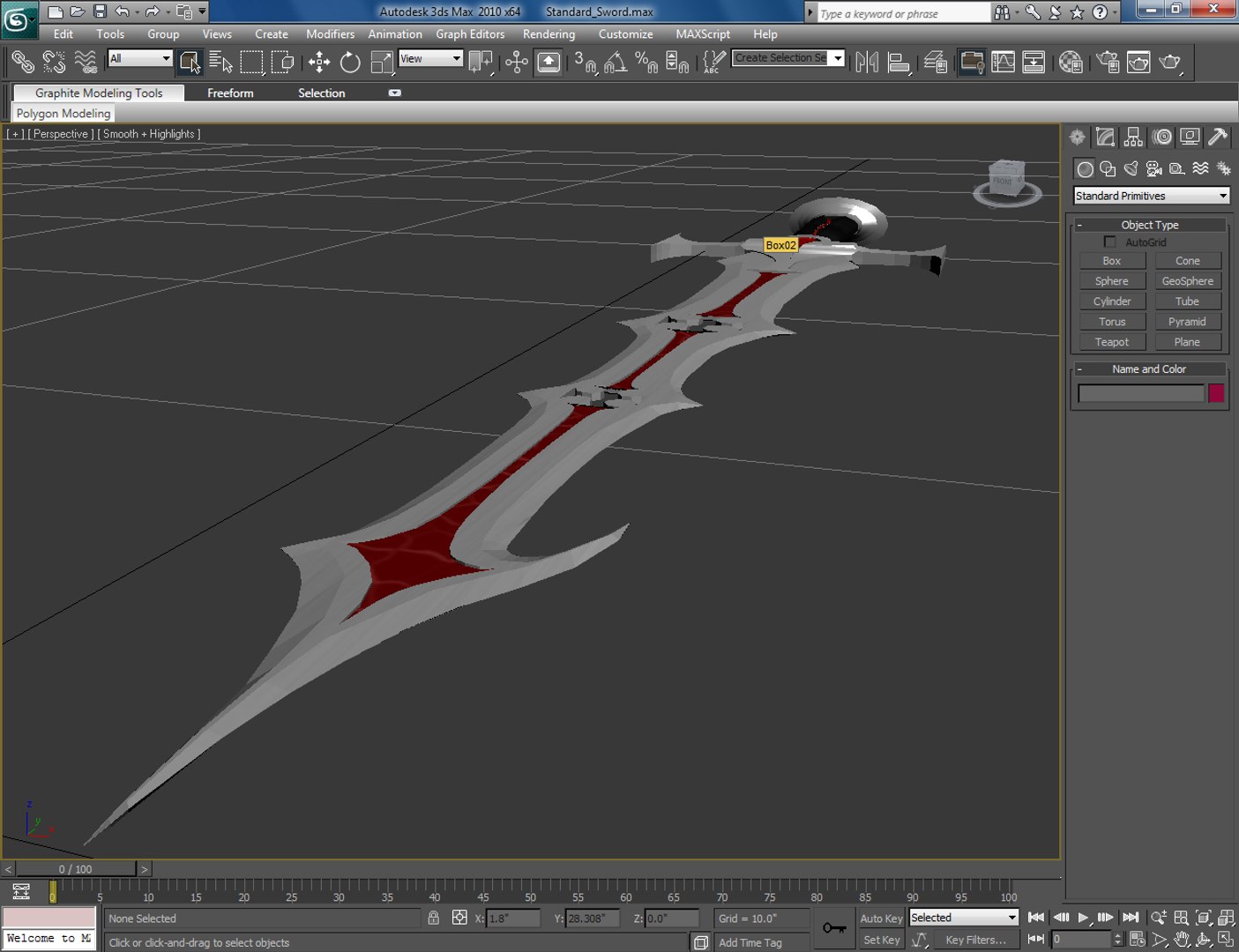 sword exodus 3d max