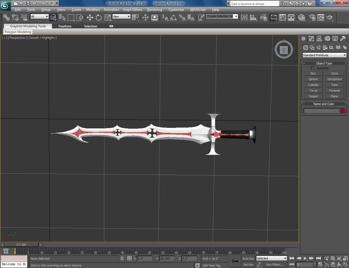 sword exodus 3d max