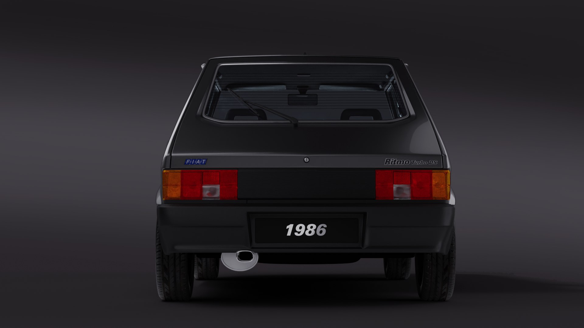 3D Model 1986 Fiat Ritmo Turbo Diesel - TurboSquid 2234756