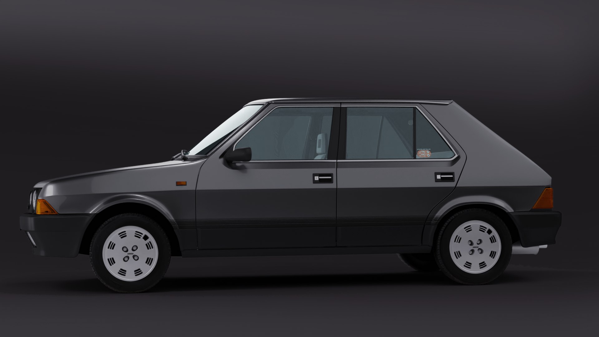 3D Model 1986 Fiat Ritmo Turbo Diesel - TurboSquid 2234756