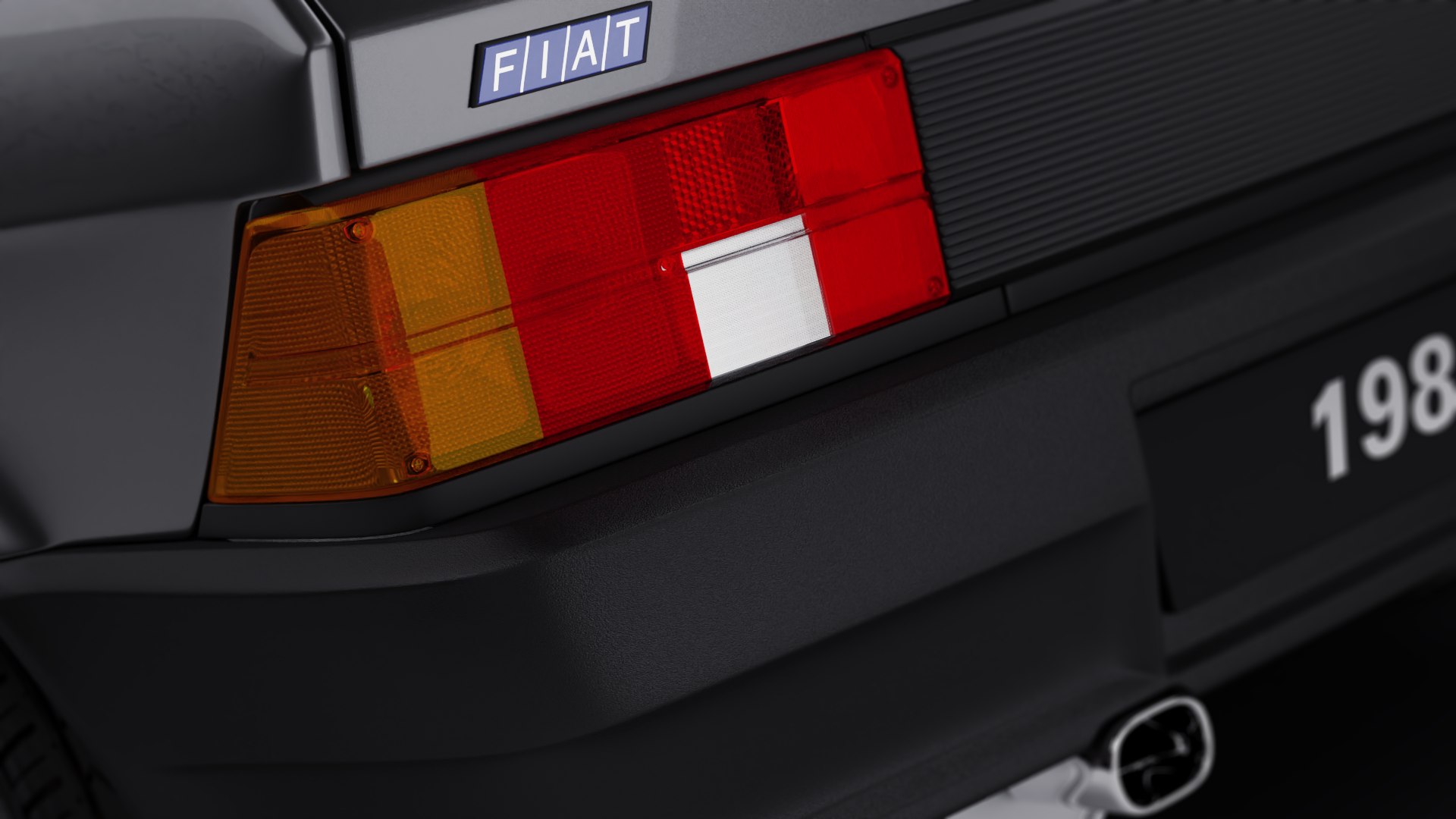 3D Model 1986 Fiat Ritmo Turbo Diesel - TurboSquid 2234756