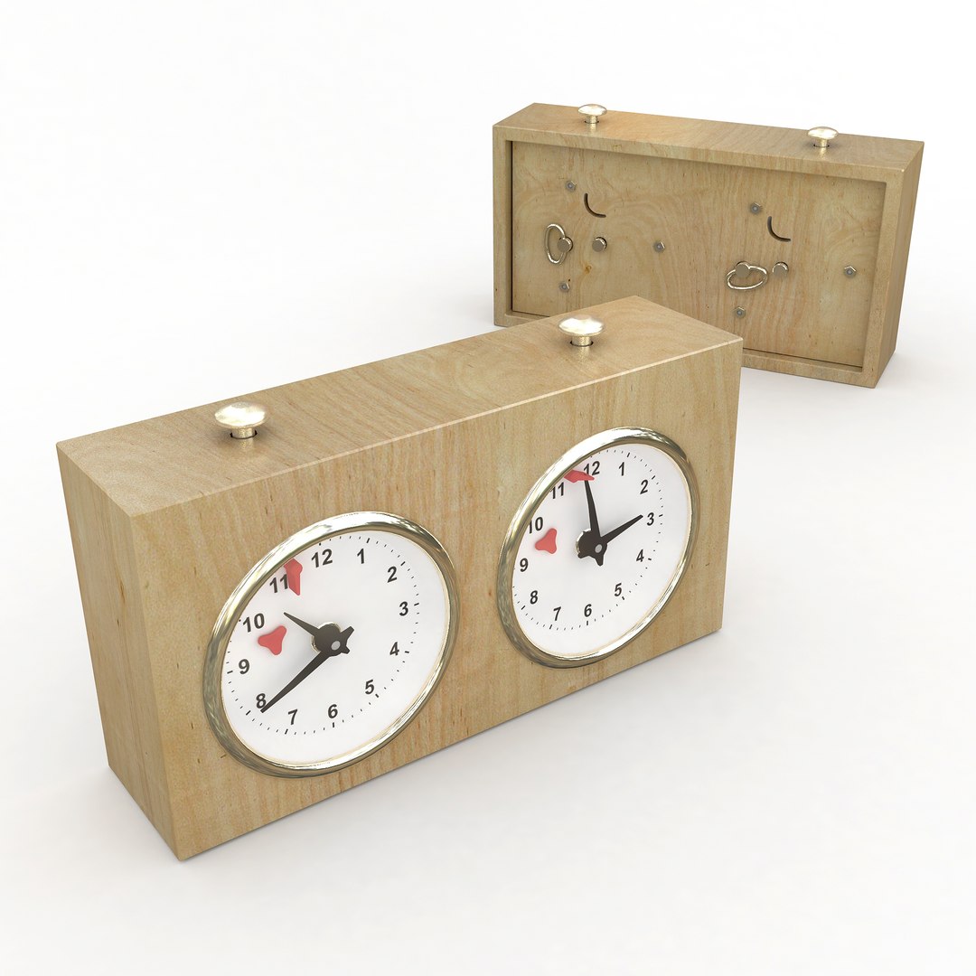 3dsmax Chess Clock