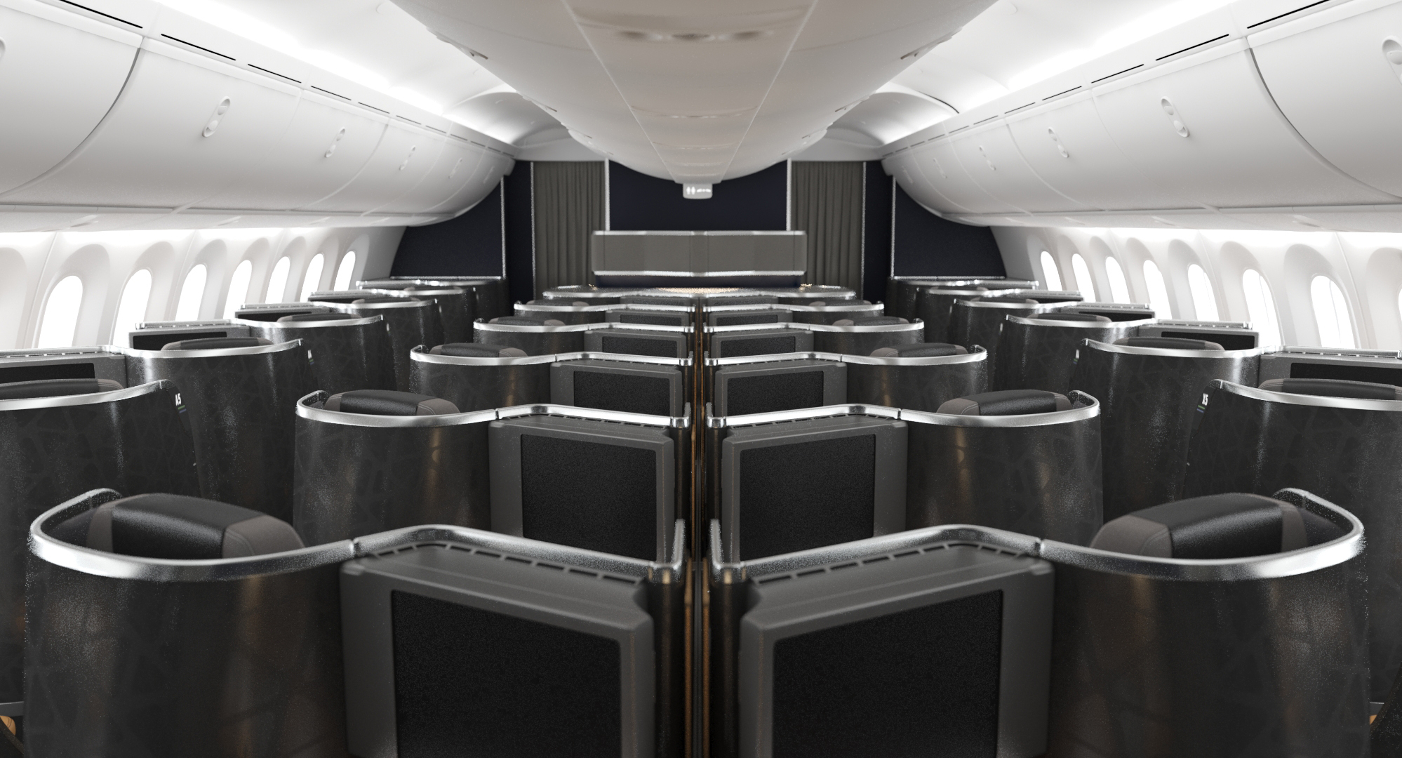Cabine VIP 3D Boeing B787 Interior Modelo 3D - TurboSquid 1817246