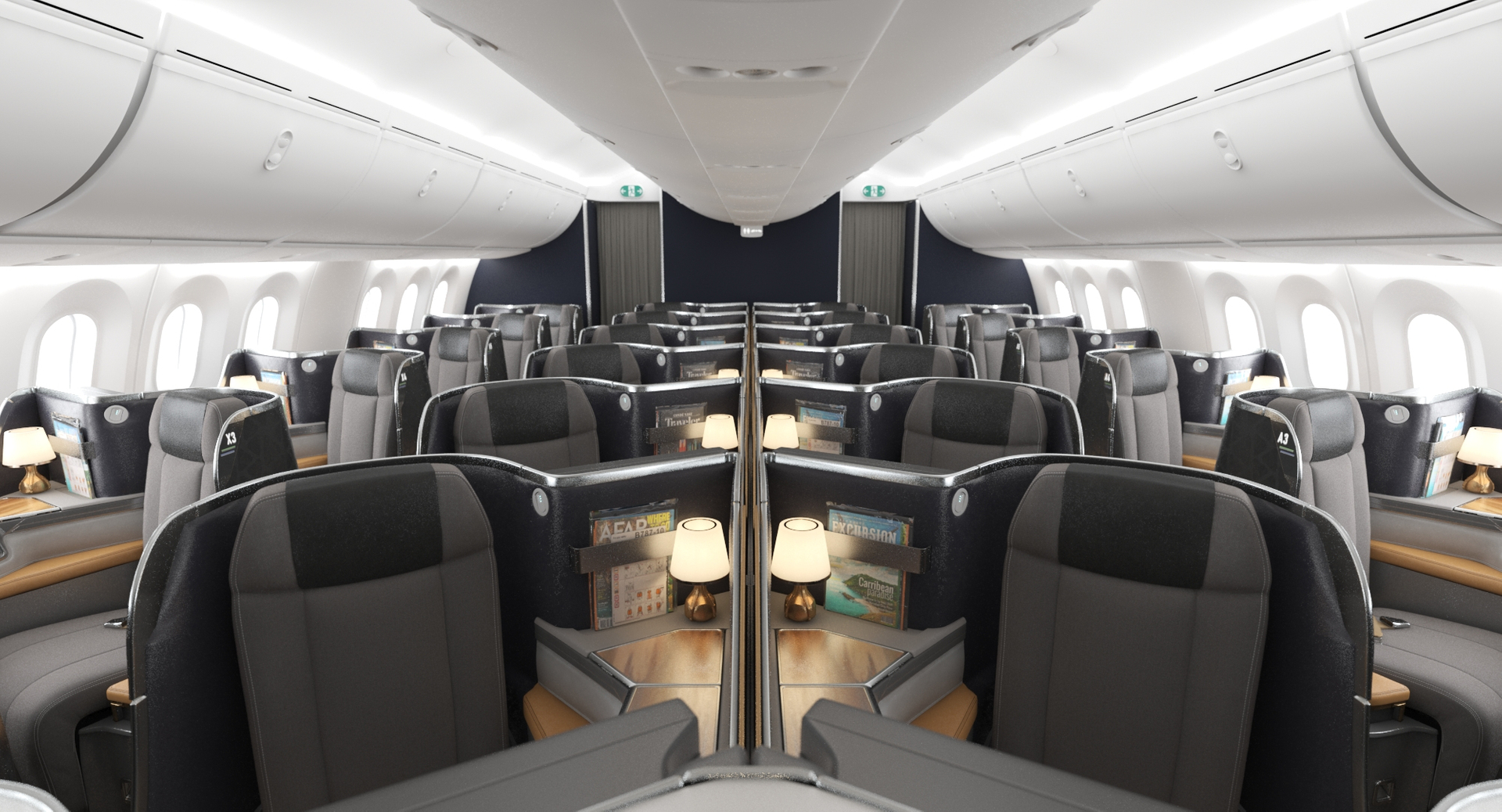 3D 3D Boeing B787 Interior VIP Cabin model - TurboSquid 1817246