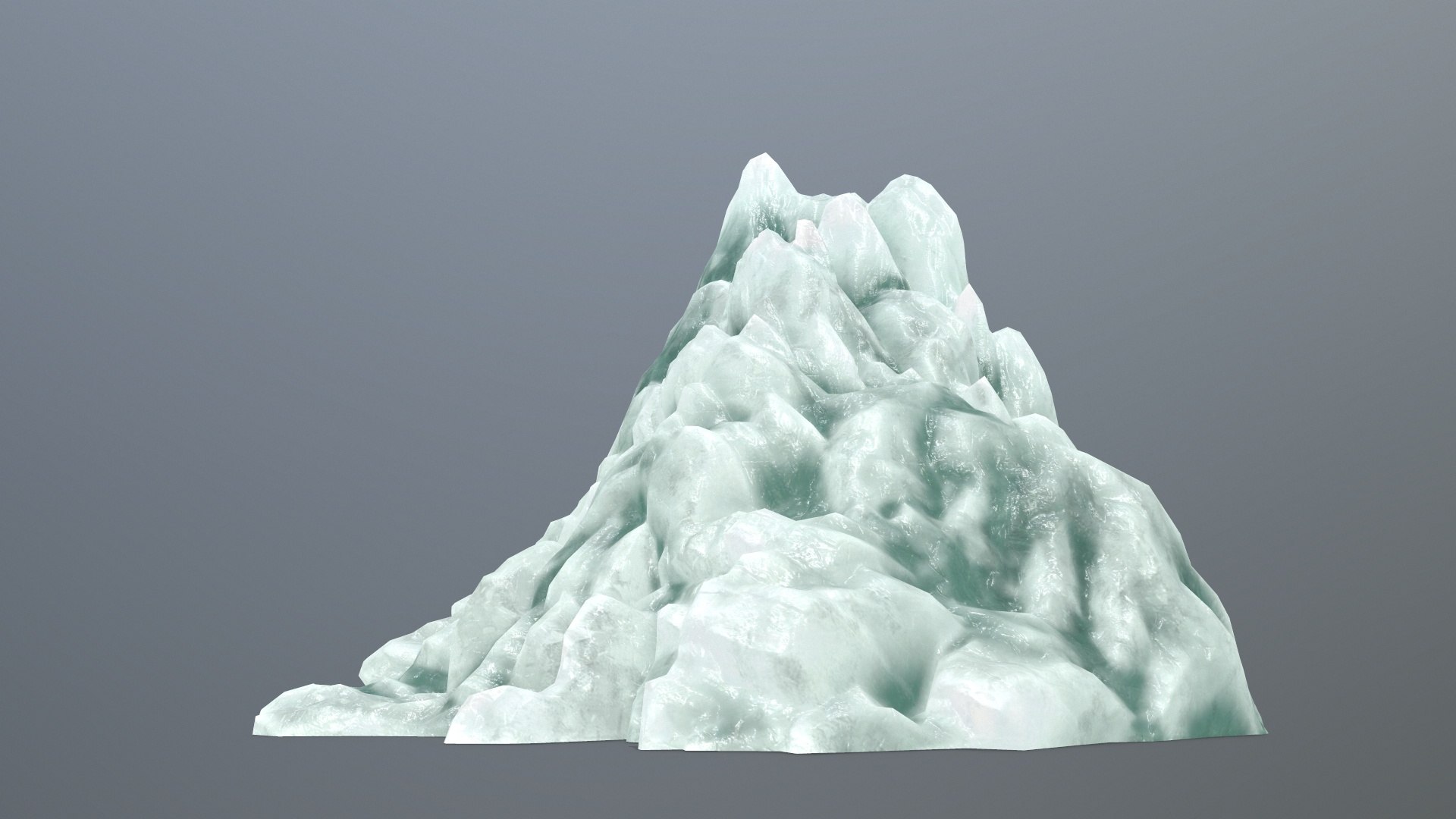 Ice Mount Mountain 3D Model - TurboSquid 1398912